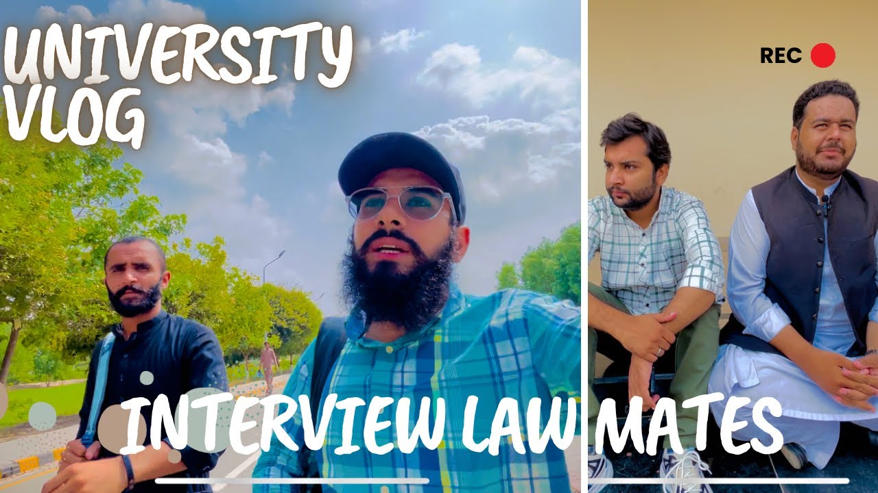 University vlog 😍| Interview law students 😎| making fun of university ...