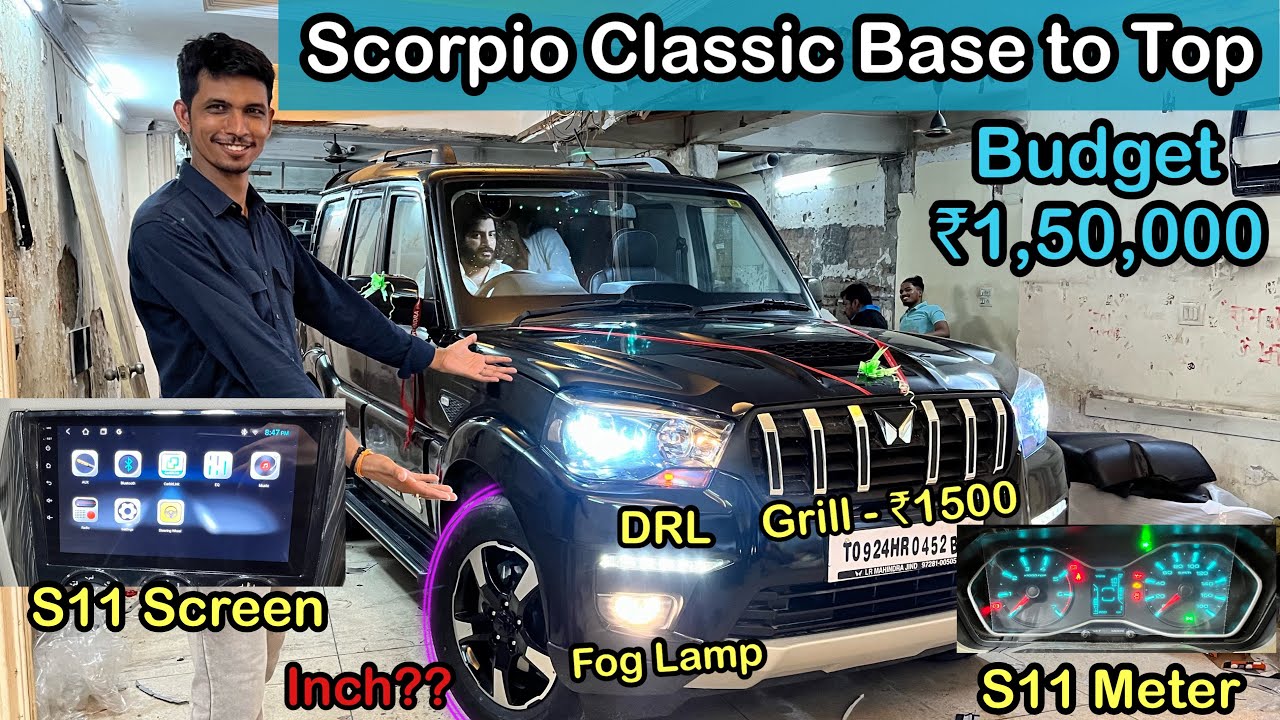 🔥Scorpio classic base to top Modified price Scorpio classic s ...