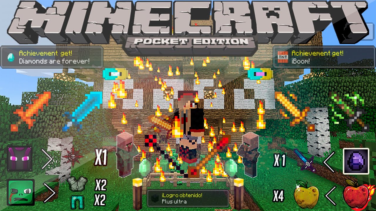 Pack 10 Mods #1 For [ Minecraft PE (Pocket Edition) 0.14.X ] - YouTube