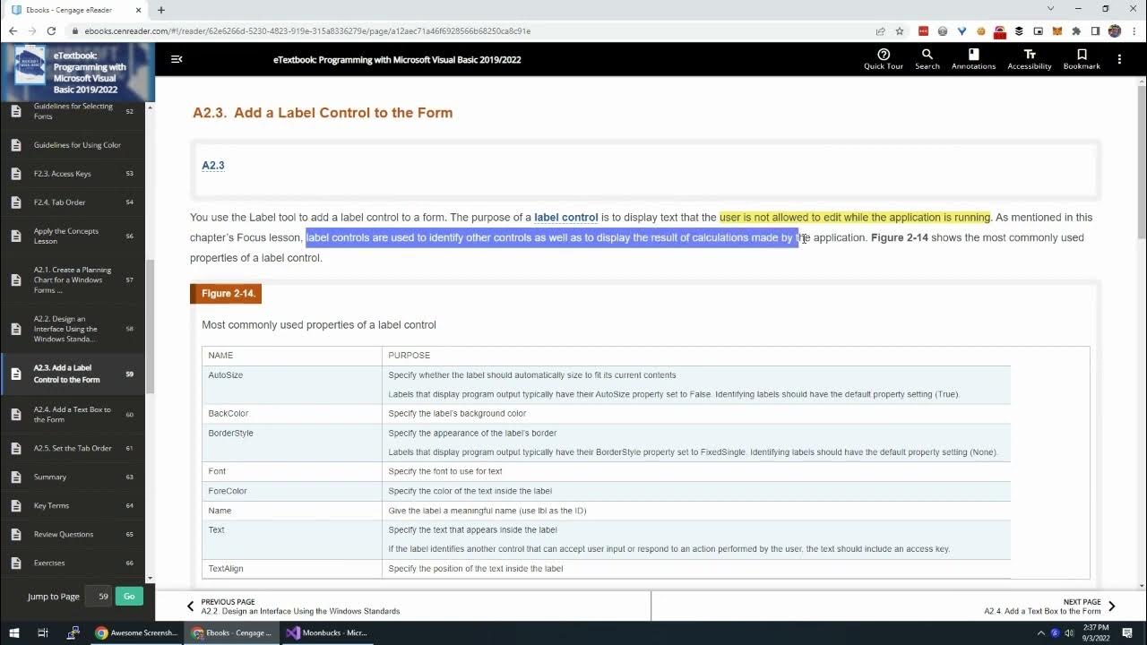 Moonbucks Exercise 2-2 Zak's Programming with Microsoft Visual Basic ...