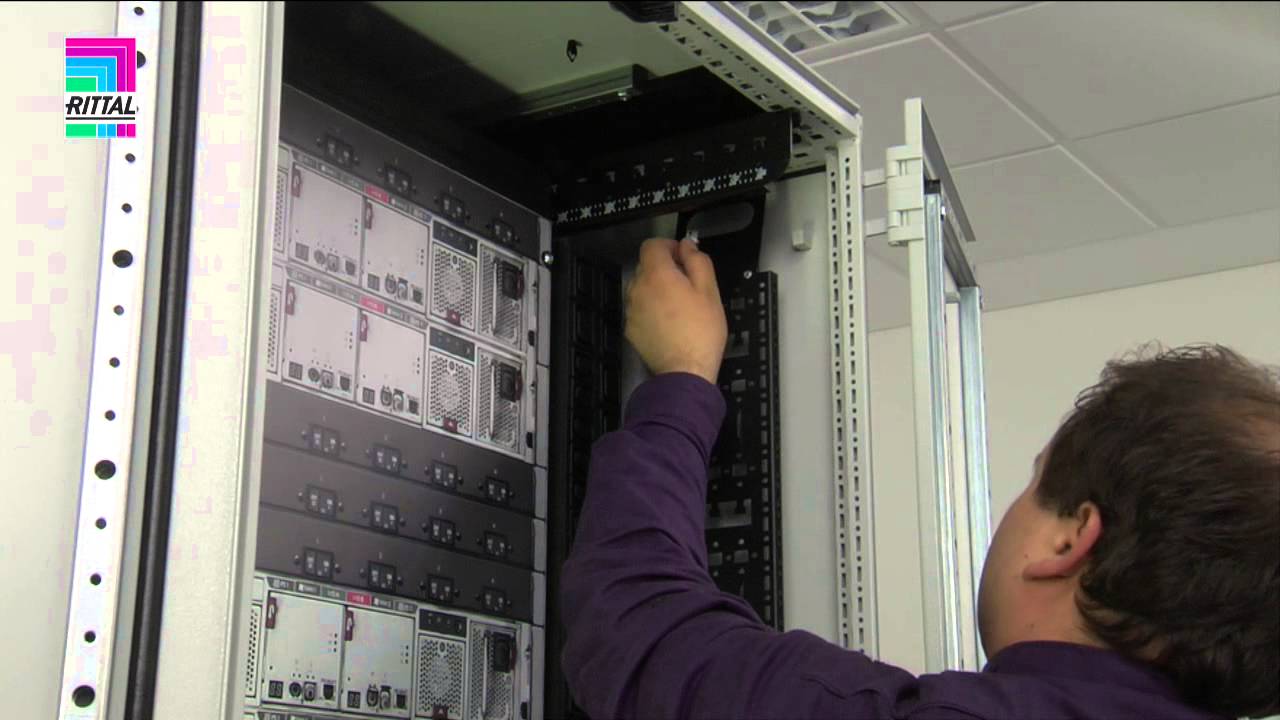 Rittal TS IT: Cable Routing - YouTube