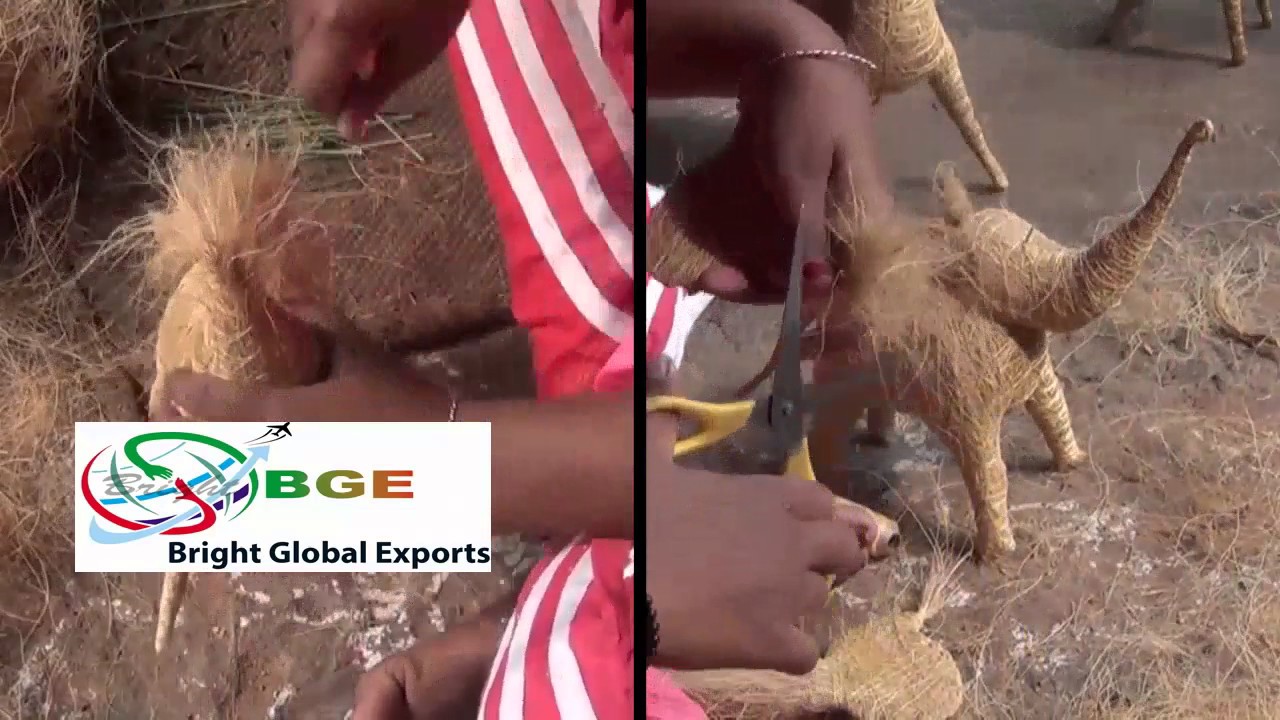 Coir Craft Raghurajpur, Orissa 11 - YouTube