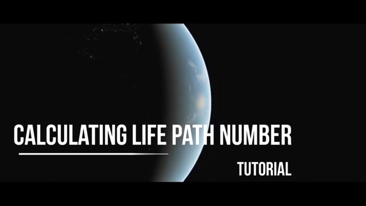 How To Calculate Your Life Path Number YouTube How To Calculate Your Life Path Number YouTube