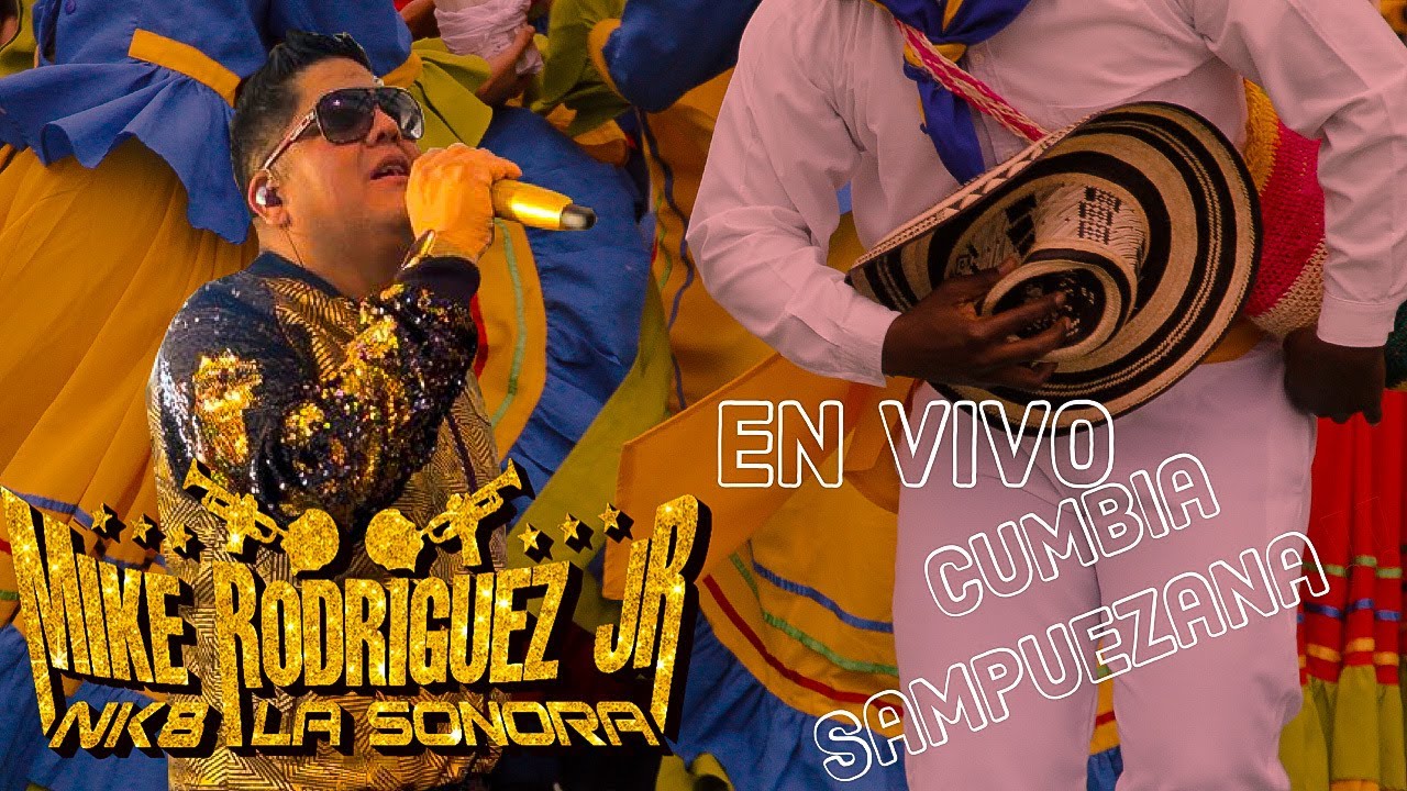 Mike Rodriguez Jr. Nk8 La Sonora Cumbia Sampuezana (En Vivo) - YouTube
