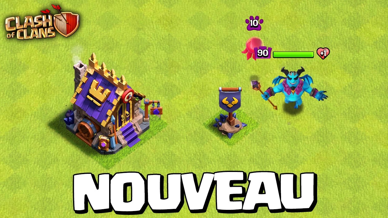 NOUVEAU HÉRO et HALL DES HÉROS sur Clash of Clans ! - YouTube