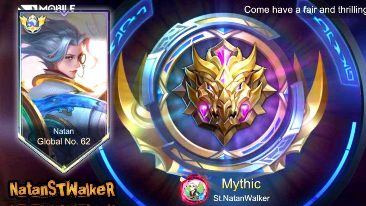 Just got reached Mythic! Global Natan Gameplay mlbb - YouTube