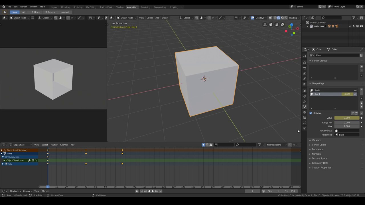 Tutorial Animatie in Blender: #10 Shape Keys - YouTube