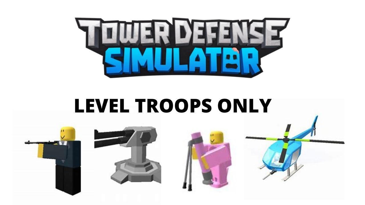 Level troops only in TDS! (Crook boss, turret, mortar, and pursuit ...