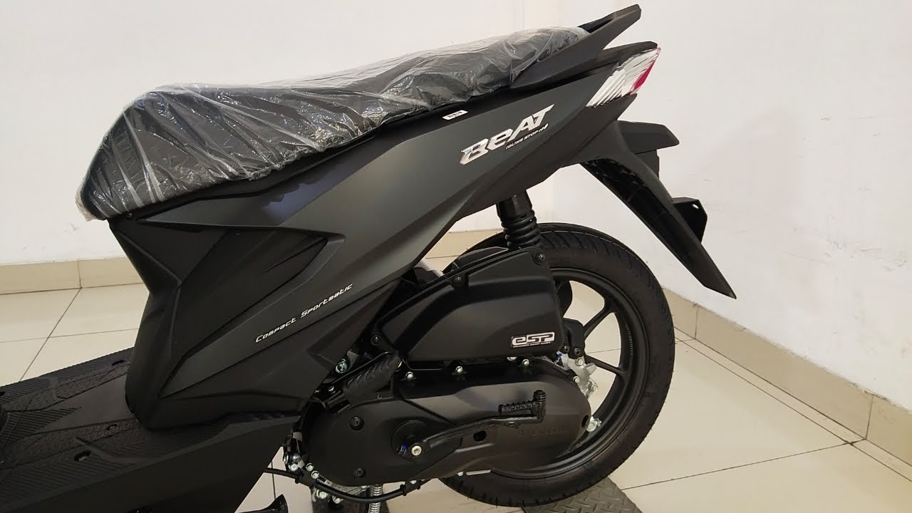 Honda Beat Deluxe 2021 Hitam - Fahron Otomotif - YouTube