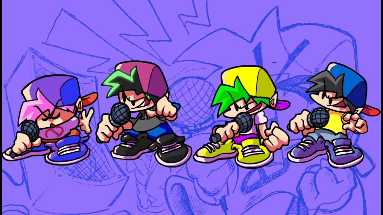 FNF BF skin re color (link in desc) - YouTube