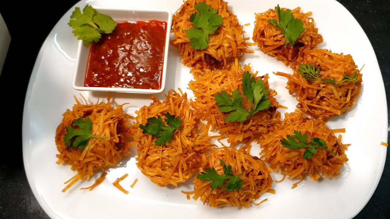 Tandoori Thread Chicken Bites With Samosa Patti | NEW RECIPE | By ...