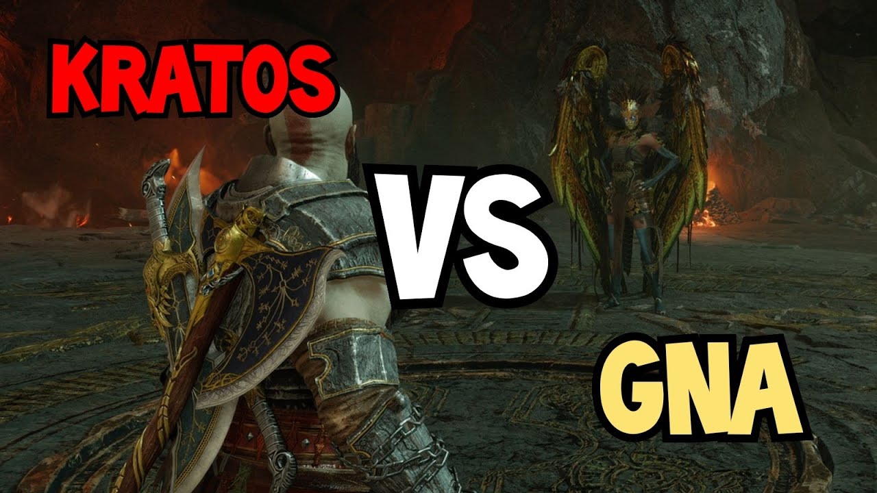 God of War Ragnarok Kratos VS Gna - YouTube