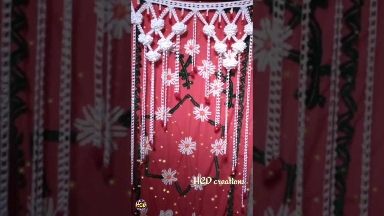 Gate parda design || woolen gate parda || hand craft design || home ...