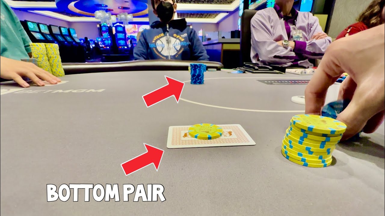 ผมคอลหมดหน้าตัก ด้วยคู่ต่ำสุดบนบอร์ดใน Final Table - YouTube