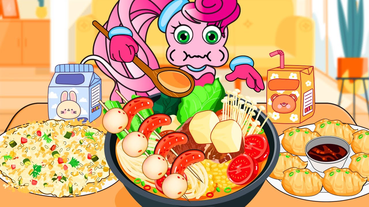 Poppy Playtime: Chapter 2 - Mommy Long Legs Eating Spicy Chinese Hot ...