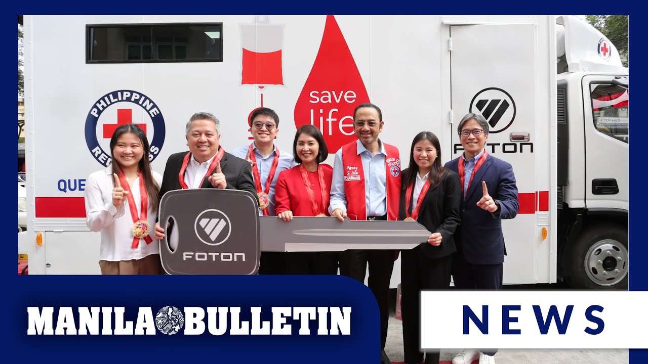 PH Red Cross receives new bloodmobile to strengthen blood donation ...