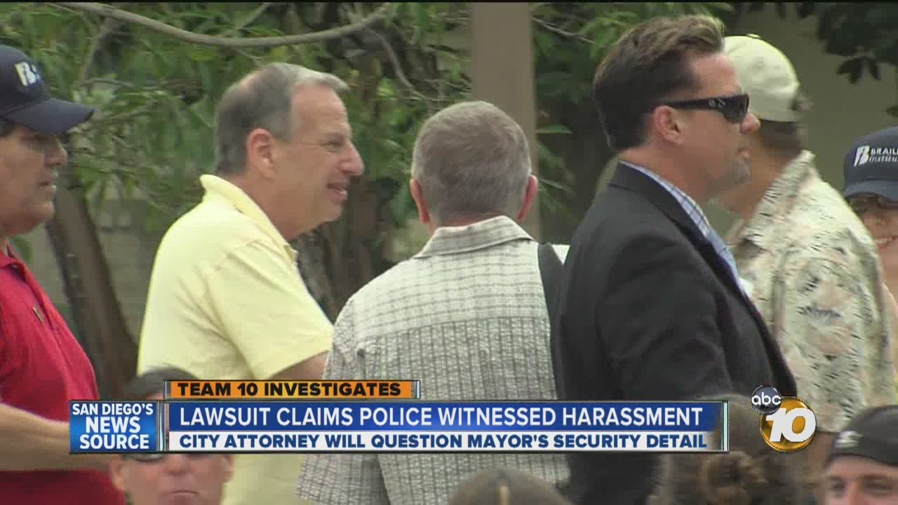City attorney to question mayor's security detail: Lawsuit claims ...