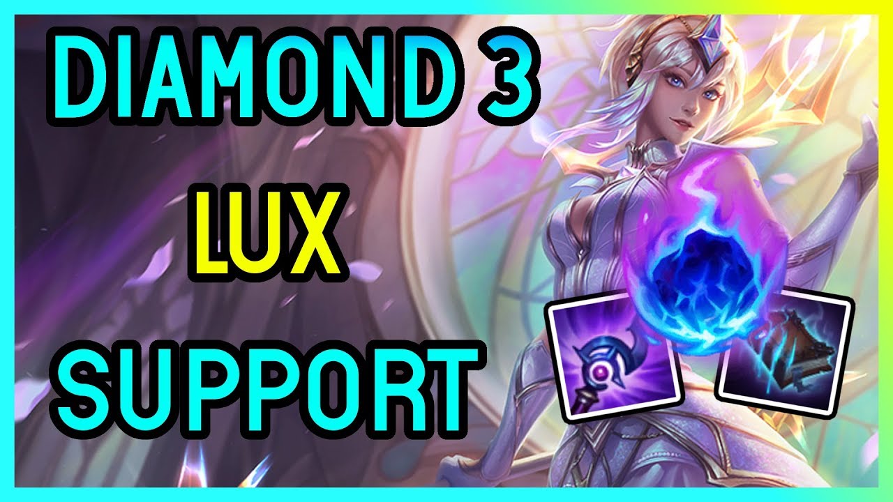 NUKE LUX SUPPORT DIAMOND 3 - League of Legends - YouTube