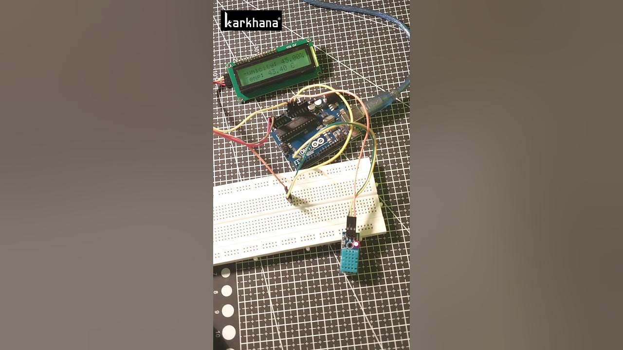 Lcd Display With Arduino Uno Karkhana Arduino Arduinoproject Electronics Lcd Innovation