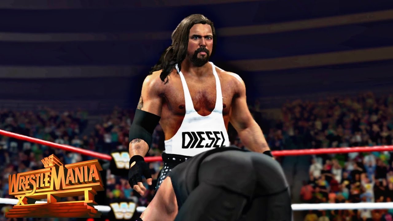 Undertaker vs Diesel Wrestlemania 12 Highlights #wwe #gameplay # ...