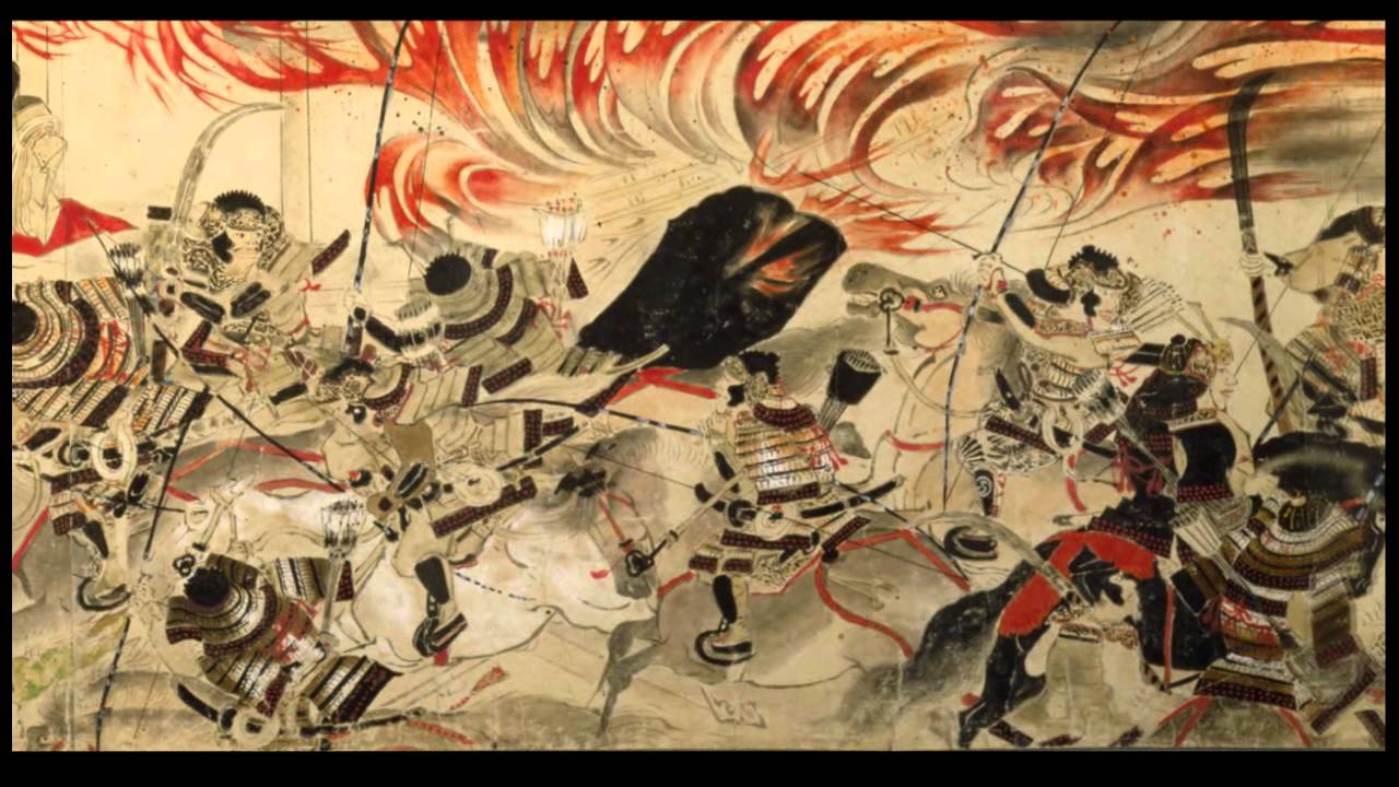 The Burning of Sanjo Palace - Traditional Japanese Music - YouTube