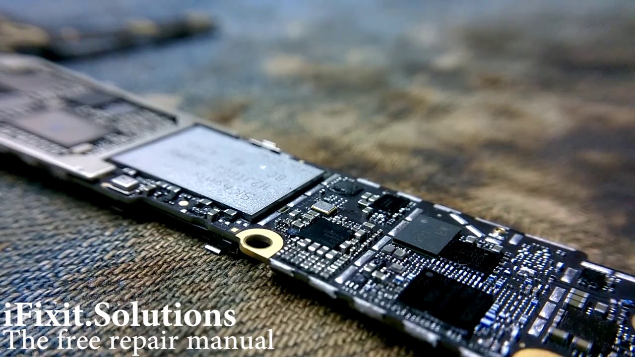 Lưu ý khi tháo ic nguồn baseband iphone 6 6+ - YouTube