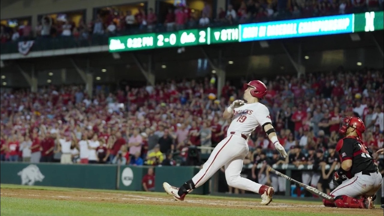 Charlie Welch | Arkansas Baseball Highlights - YouTube