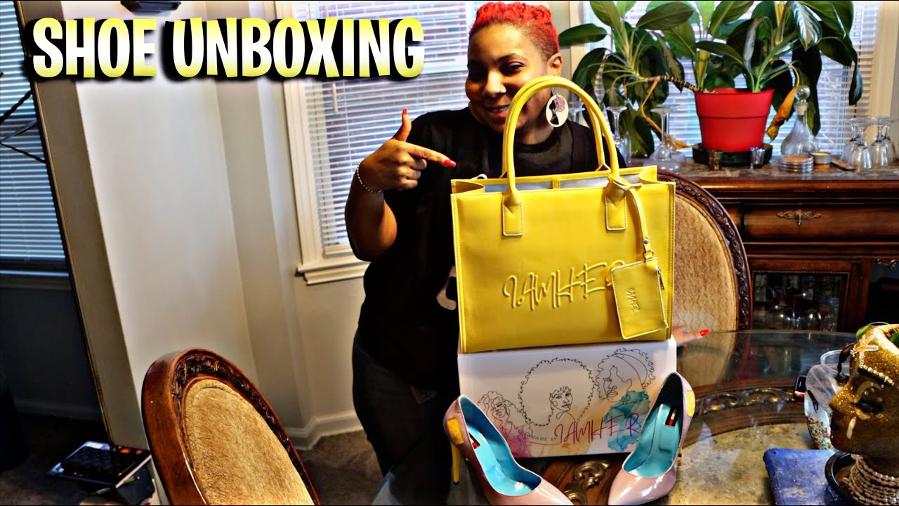 UNBOXING MY "IAMHER" HIGH HEELS! THEY ARE BEAUTIFUL..ALIVESHOES~ - YouTube