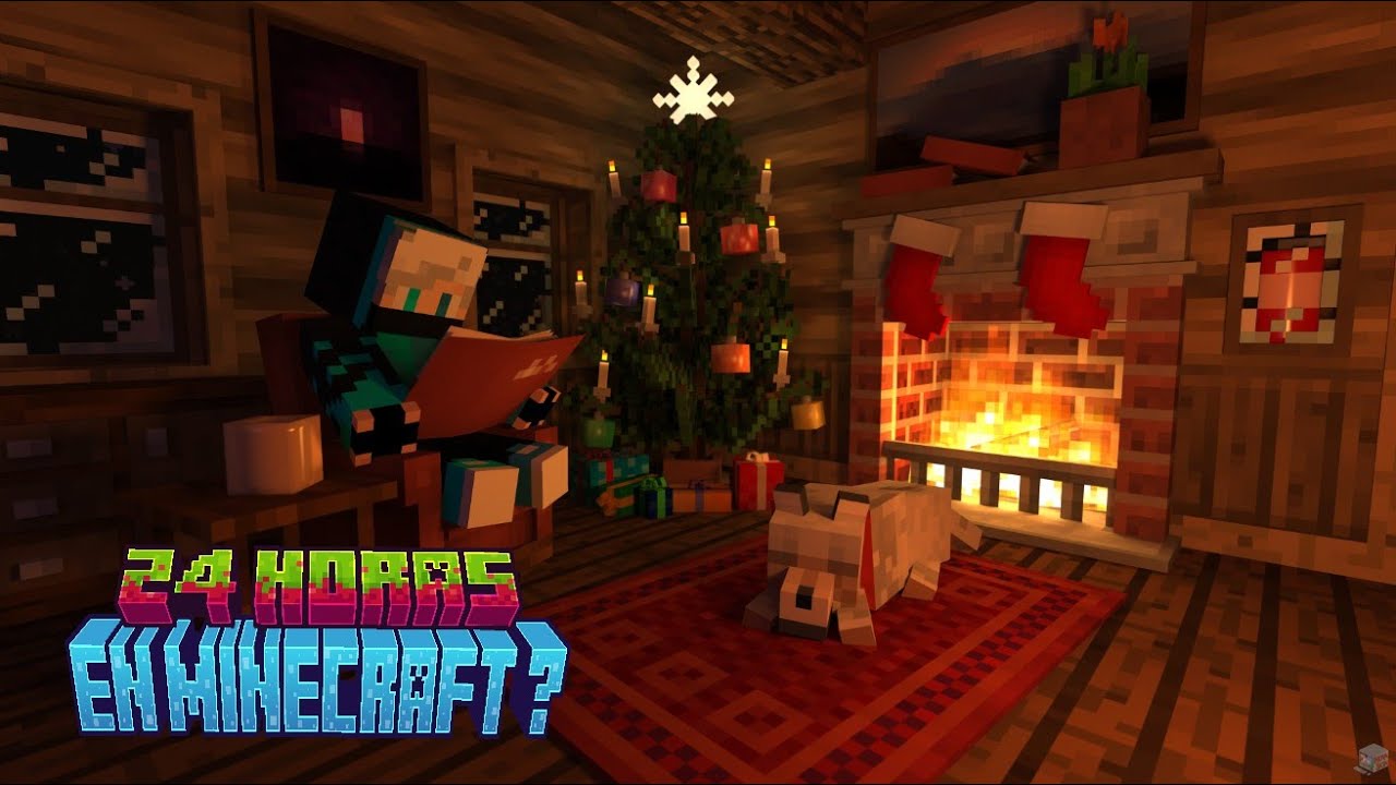¡24 horas de Minecraft sin parar! ⛏ ¿Podré lograrlo? 😱 #Minecraft #reto ...
