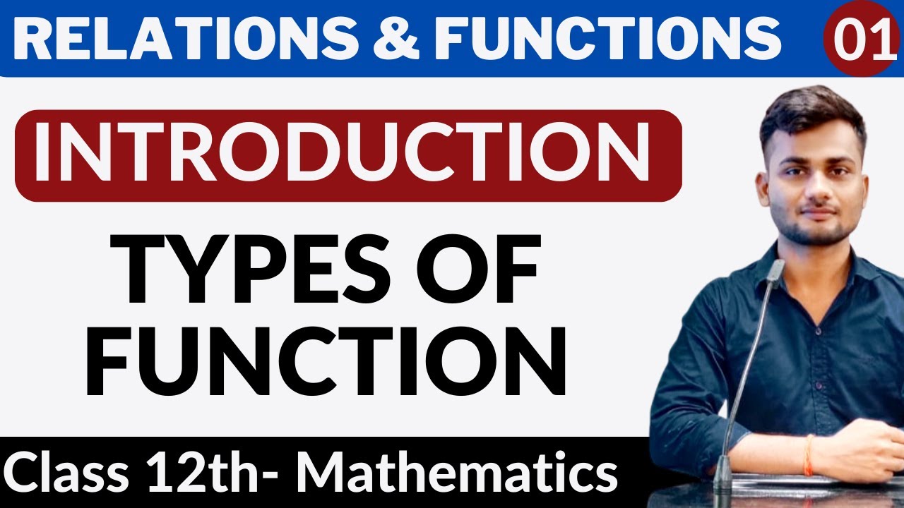 Relations and Functions 01 | Types of Relations | Class 12 NCERT Maths ...