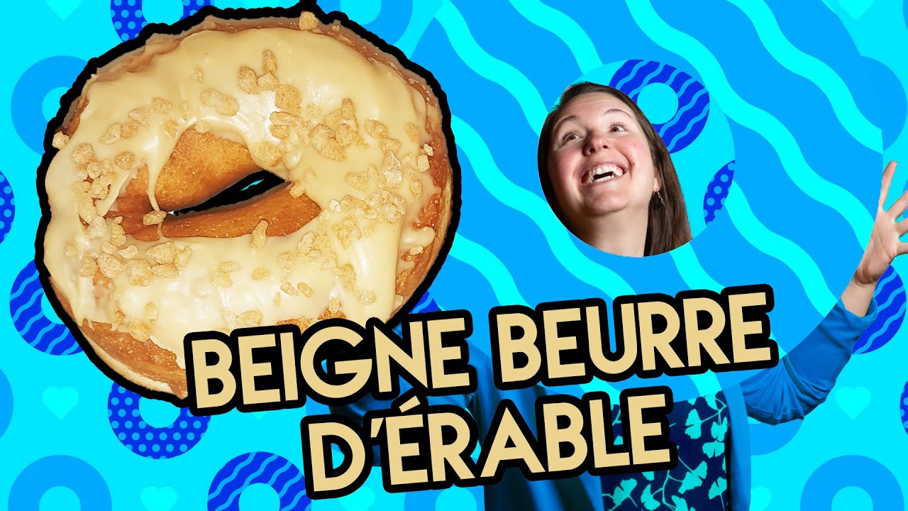 Beigne beurre d'érable (BAGEL MAGUIRE CAFÉ) | Tanya ♡ beignes - YouTube