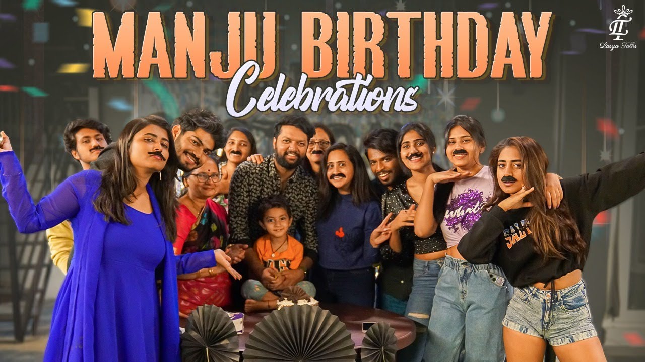Manju Birthday Celebrations || Surprise Gift || Funny Game ...