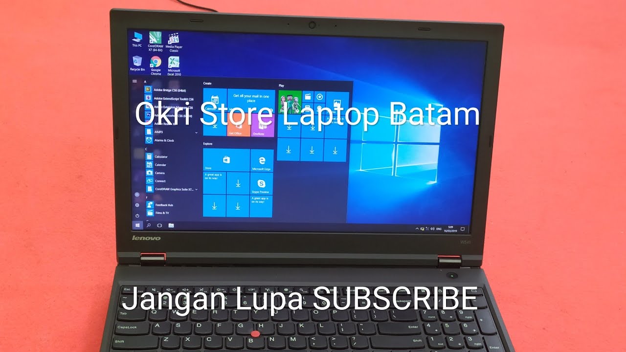 Lenovo Thinkpad W541 Core i7 Laptop gaming murah rendering design ...