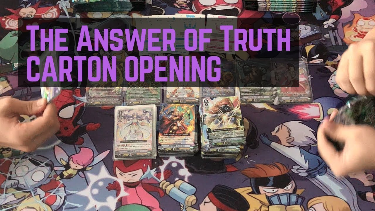 Cardfight!! Vanguard V Extra Booster 04: The Answer of Truth Carton ...