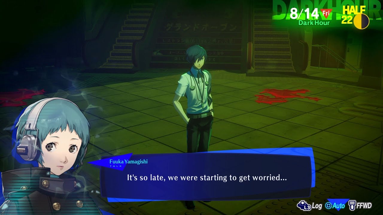 Persona 3 Reload - Routine Health Check-up + Dark Hour Encounter 8/14 ...