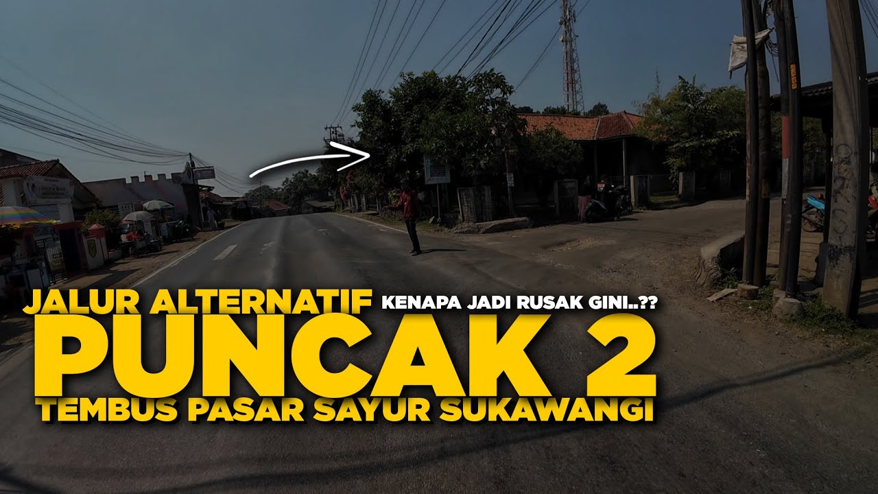 JALUR ALTERNATIF PUNCAK 2 VIA KAPTEN SUMANTRI GUNUNG BATU 3 | VARIO 125 ...