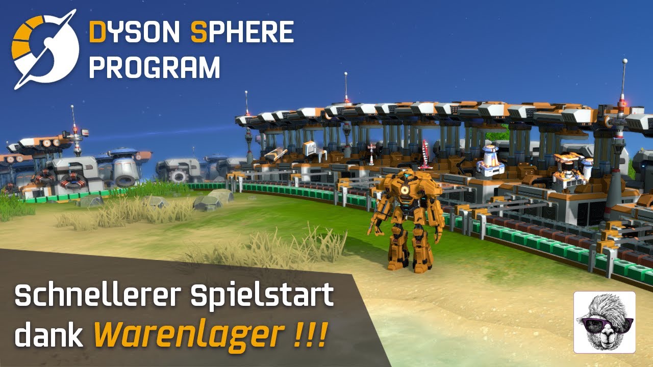 Dyson Sphere Program - Schneller Start mit Warenlager - Shopping Mall ...