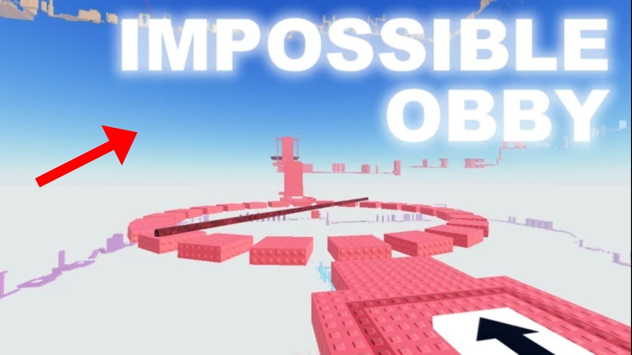 Roblox Impossible Obby.. (first video) - YouTube
