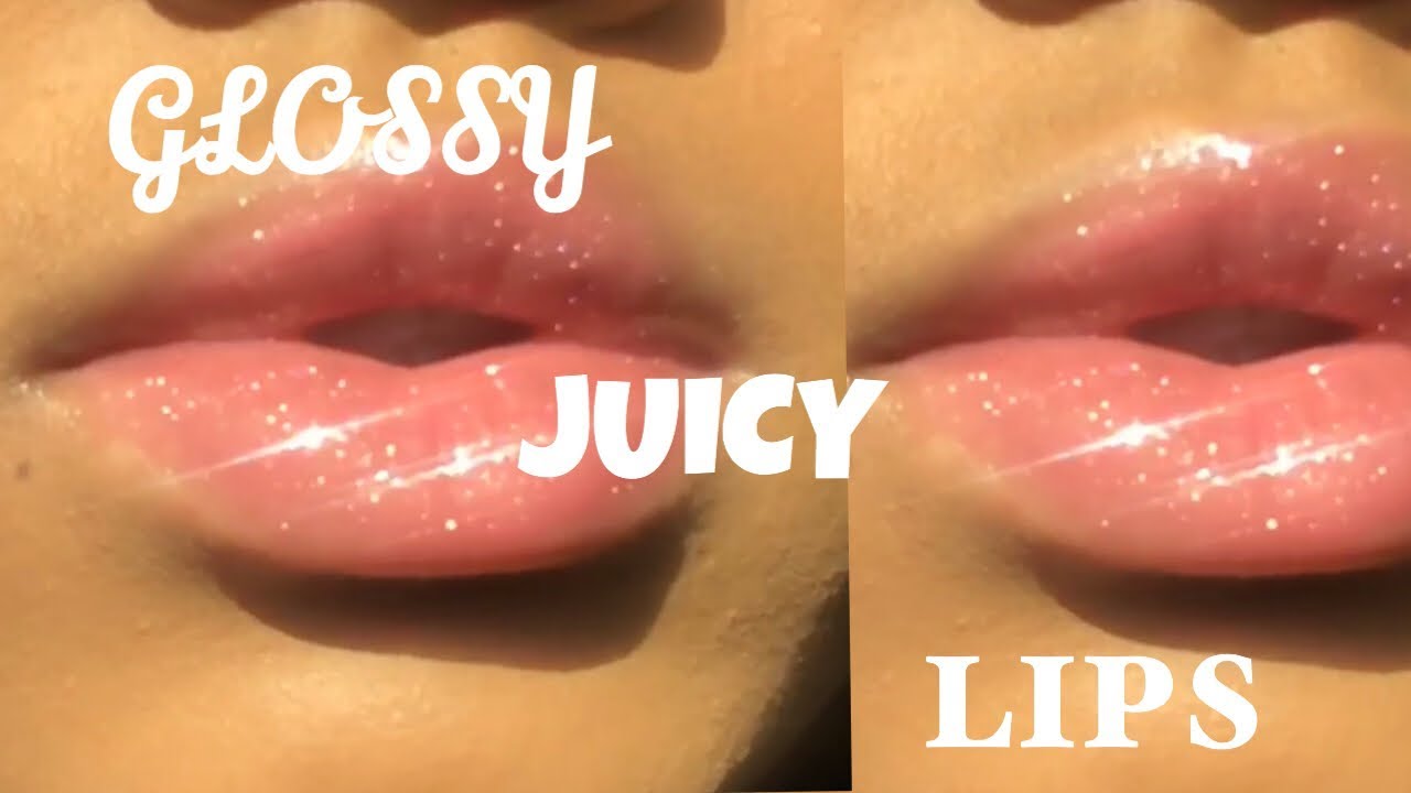 How to: Glossy Lips! - YouTube