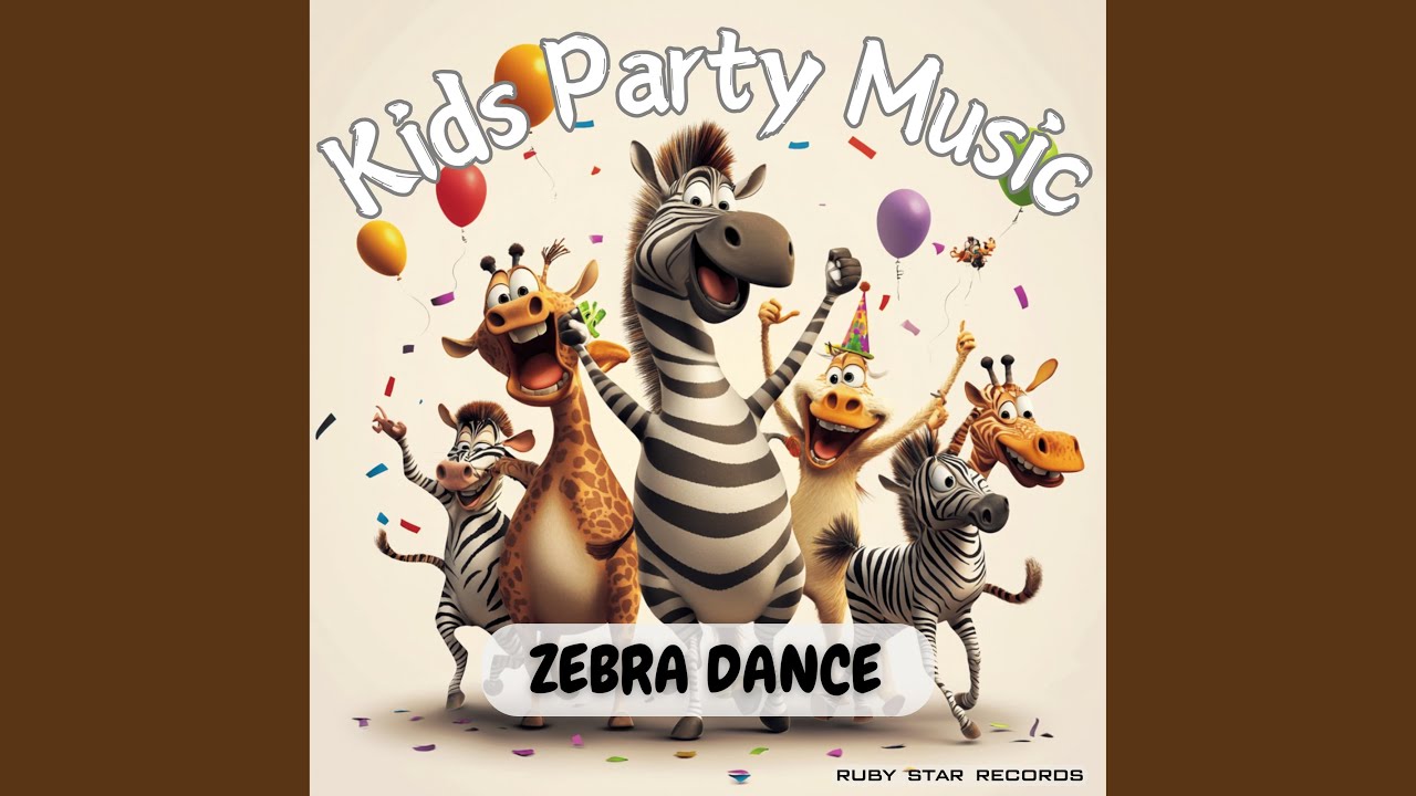 Zebra Dance - Kids Party Music - YouTube