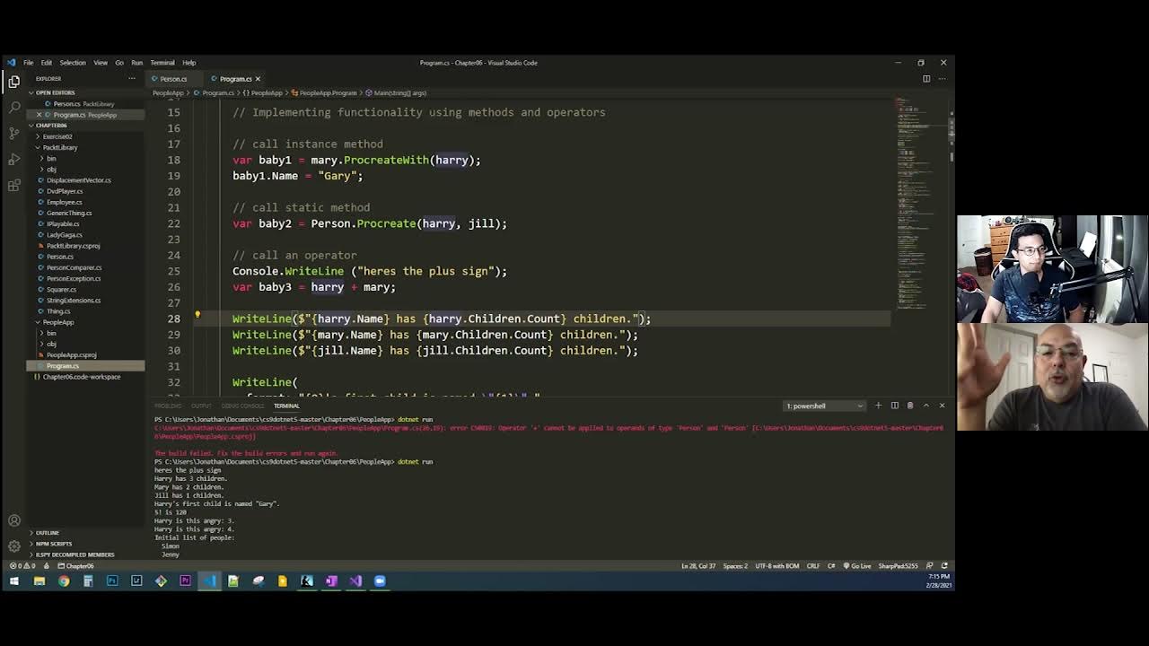 The Road to Code Ep007: Working With Interfaces and Inheriting Classes - YouTube
