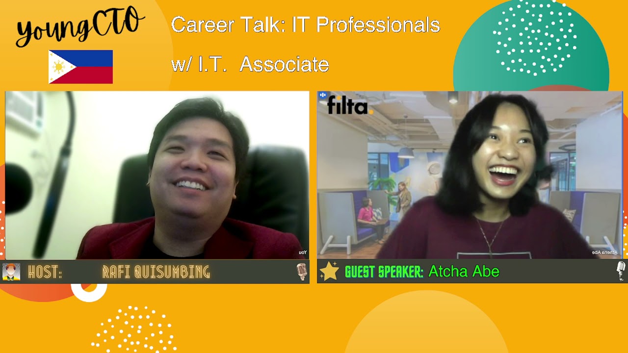 IT Career Talk: IT Associate Athena (Atcha) Abe - Computer Science ...