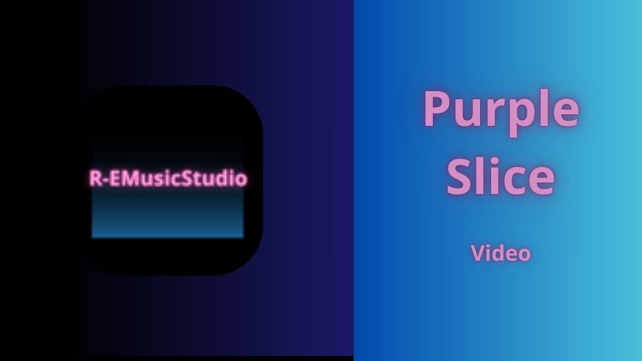 Purple Slice Full Song Video ! || R-EmusicStudio - YouTube
