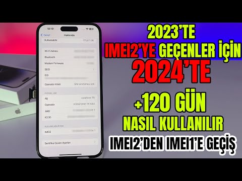 Kayıtsız iPhone IMEI2'den IMEI1'e Geçiş | 2023'te IMEI2'ye Geçenler | Telefonu Sıfırlamayın! |