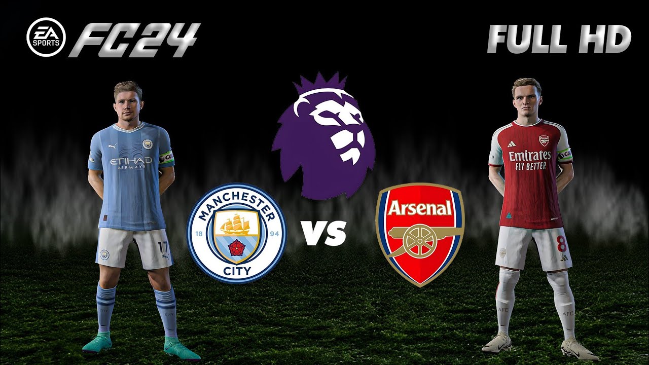 FC 24 - ARSENAL vs MANCHESTER CITY | PREMIER LEAGUE 24/25 - YouTube
