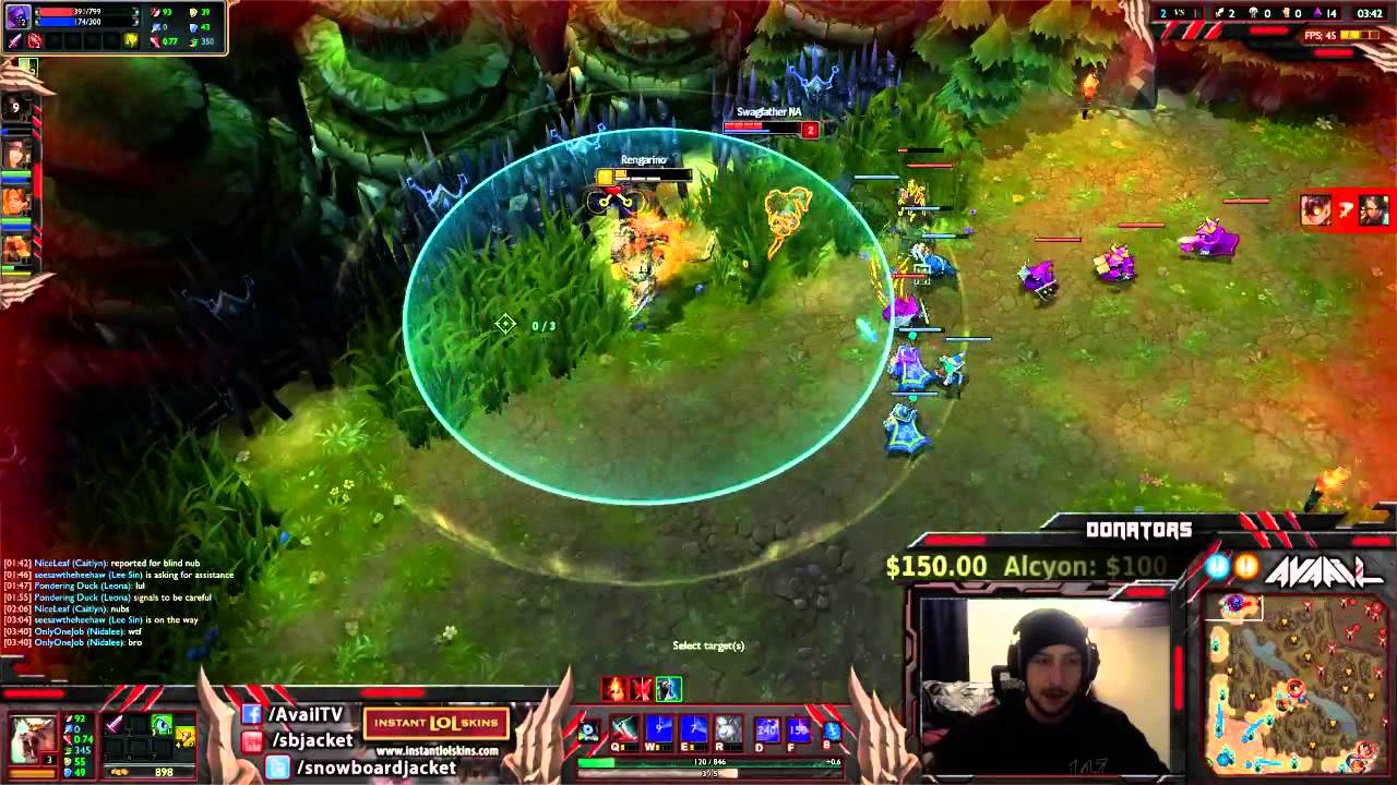 Rengar vs Jax - Jukarinos Volume 1 twitch.tv/avaail - YouTube