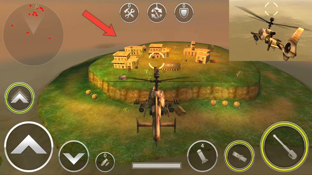 Little Bird-Gazelle Helicopter Attack House Destroy Gaming -Gunship ...