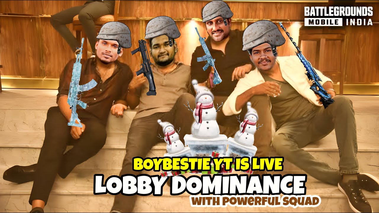SAALA BOYBESTIE IS LIVE #2 LETS GO! #boybestieyt #bgmi #pubg #MADAN # ...