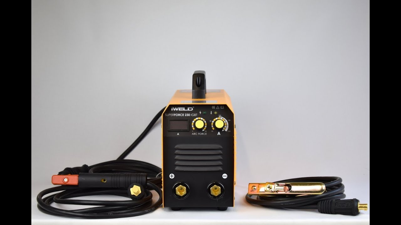 iweld gorilla superforce 230 inverter kicsomagolás welding machine ...