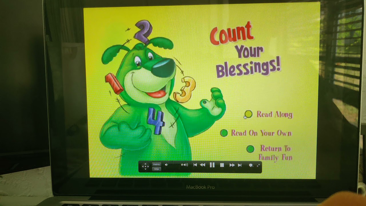 BOZ The Green Bear - B-O-Zs and 1-2-3s (2006) DVD Menu Walkthrough ...